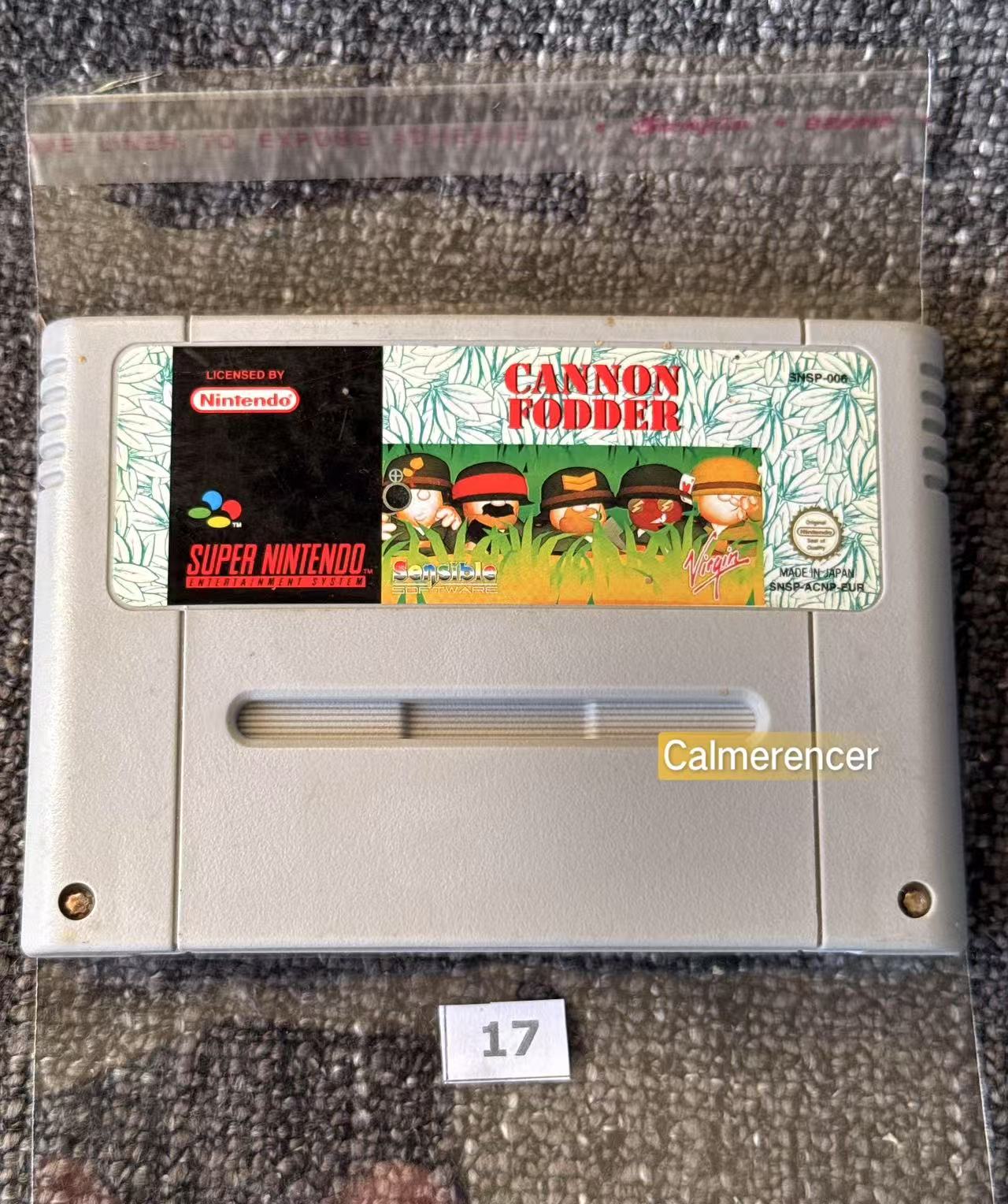 Cannon Fodder - Super Nintendo (Snes) Game – The GameFarm Co.