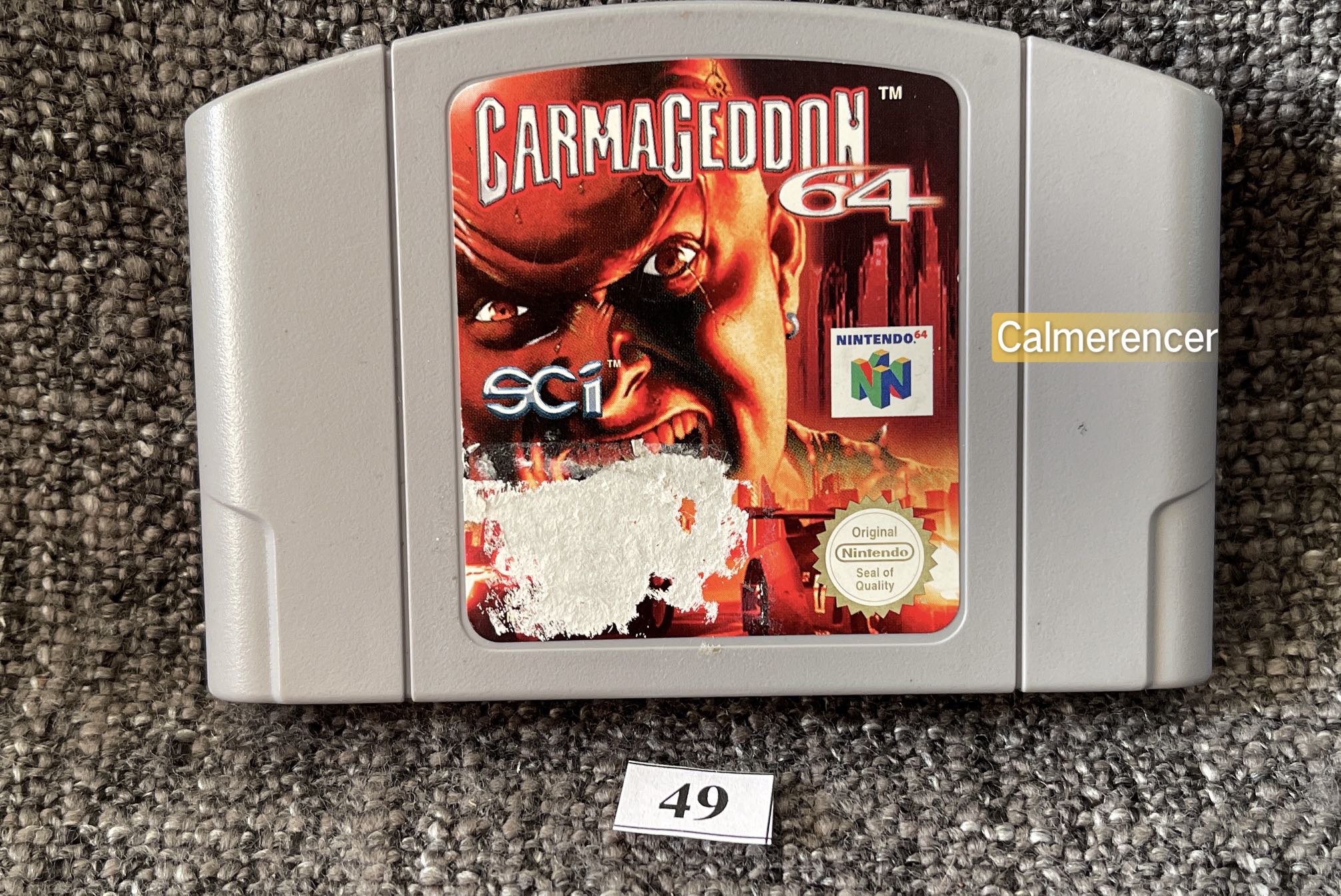 Carmageddon 64 - Nintendo 64 / N64 - Pal Version – The GameFarm Co.