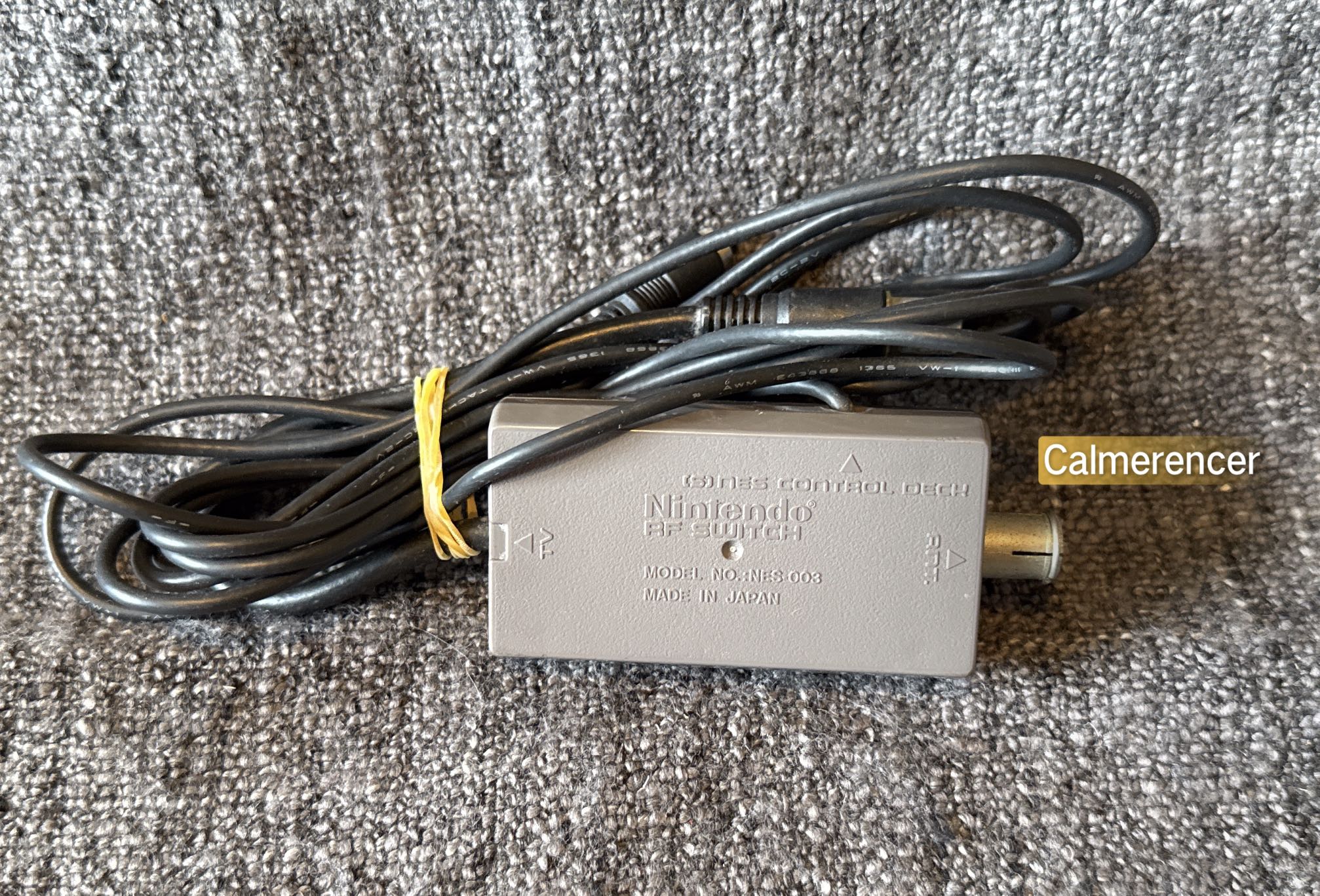 Genuine Nintendo RF Adapter Cord (Snes/Nes) Pal - Australian – The ...
