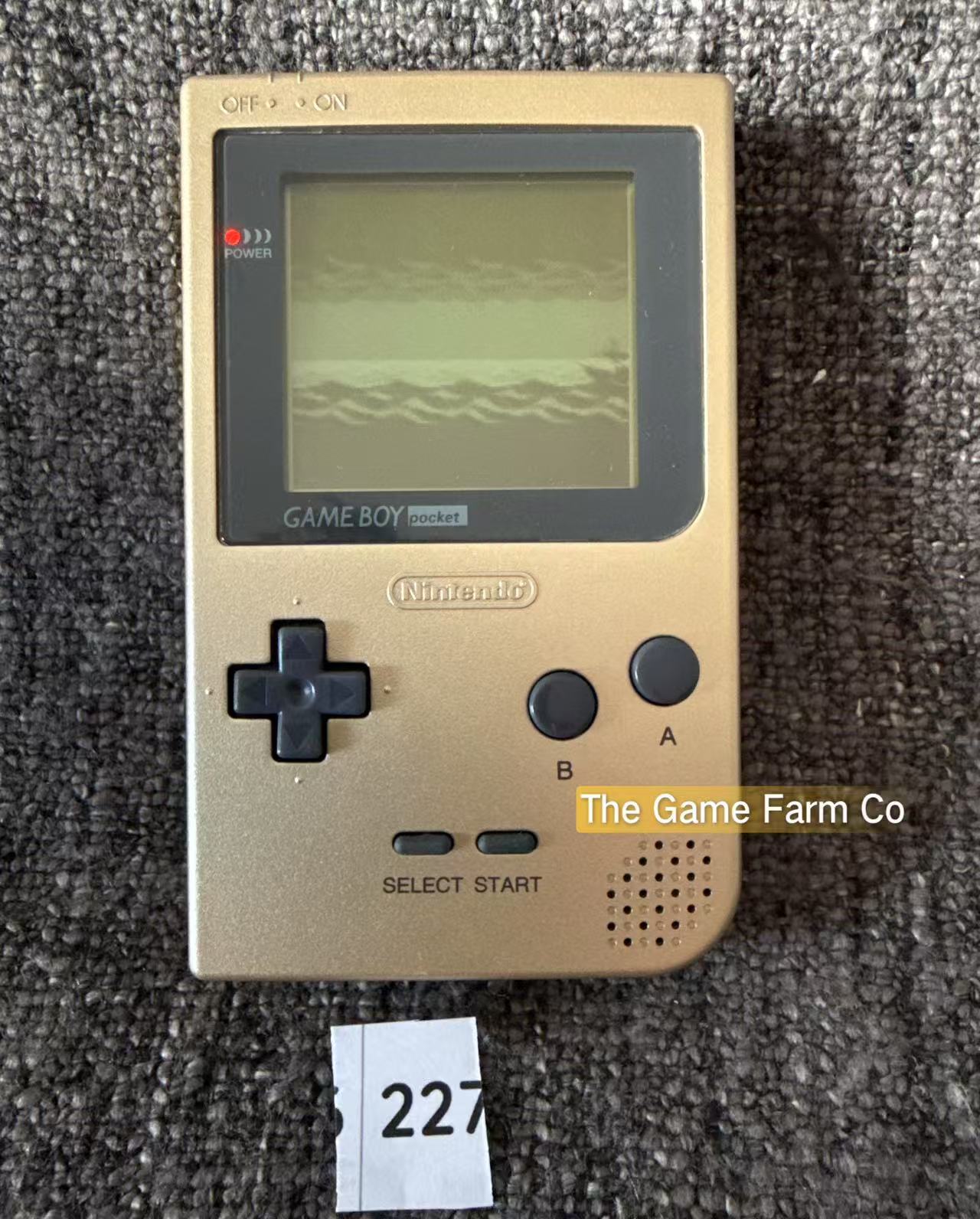 Nintendo Gameboy Gold Pocket Console in Excellent condition – The ...