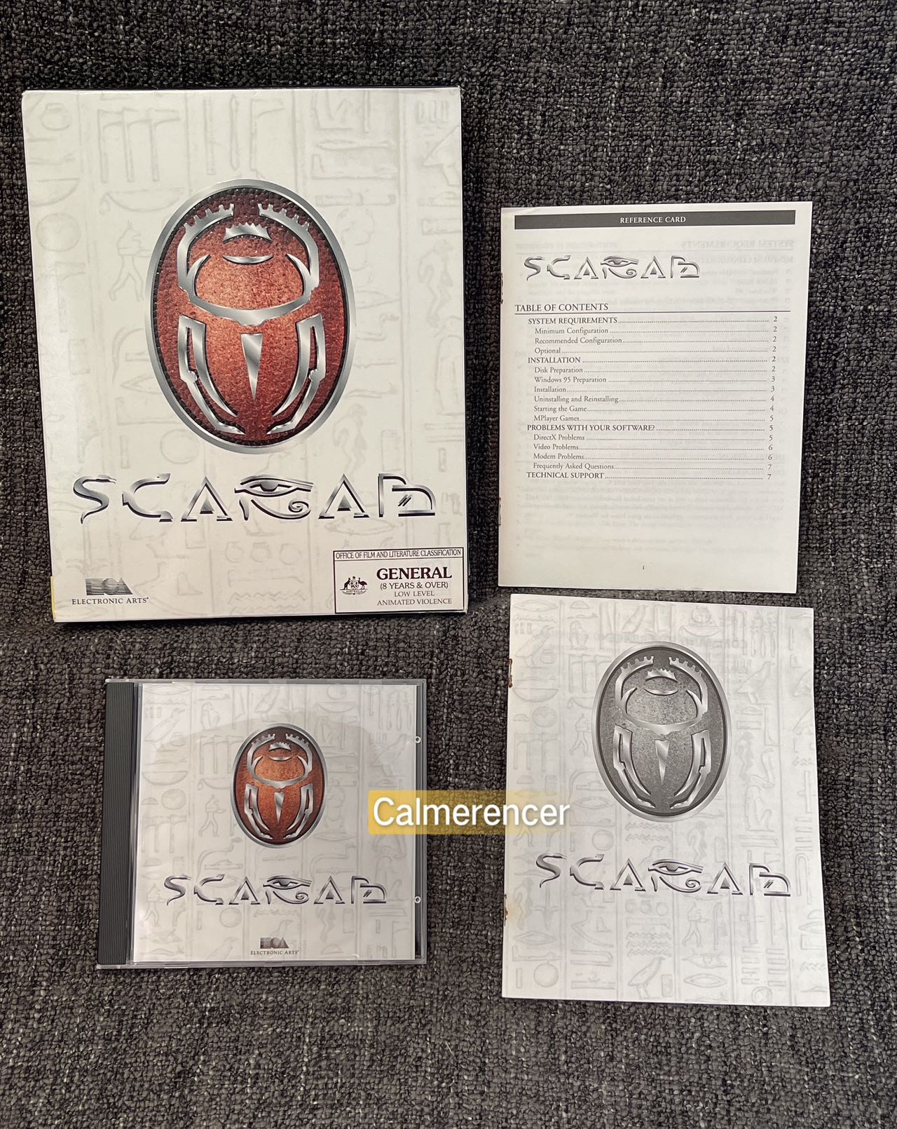 Scarab Game - PC - CD ROM - Big Box – The GameFarm Co.