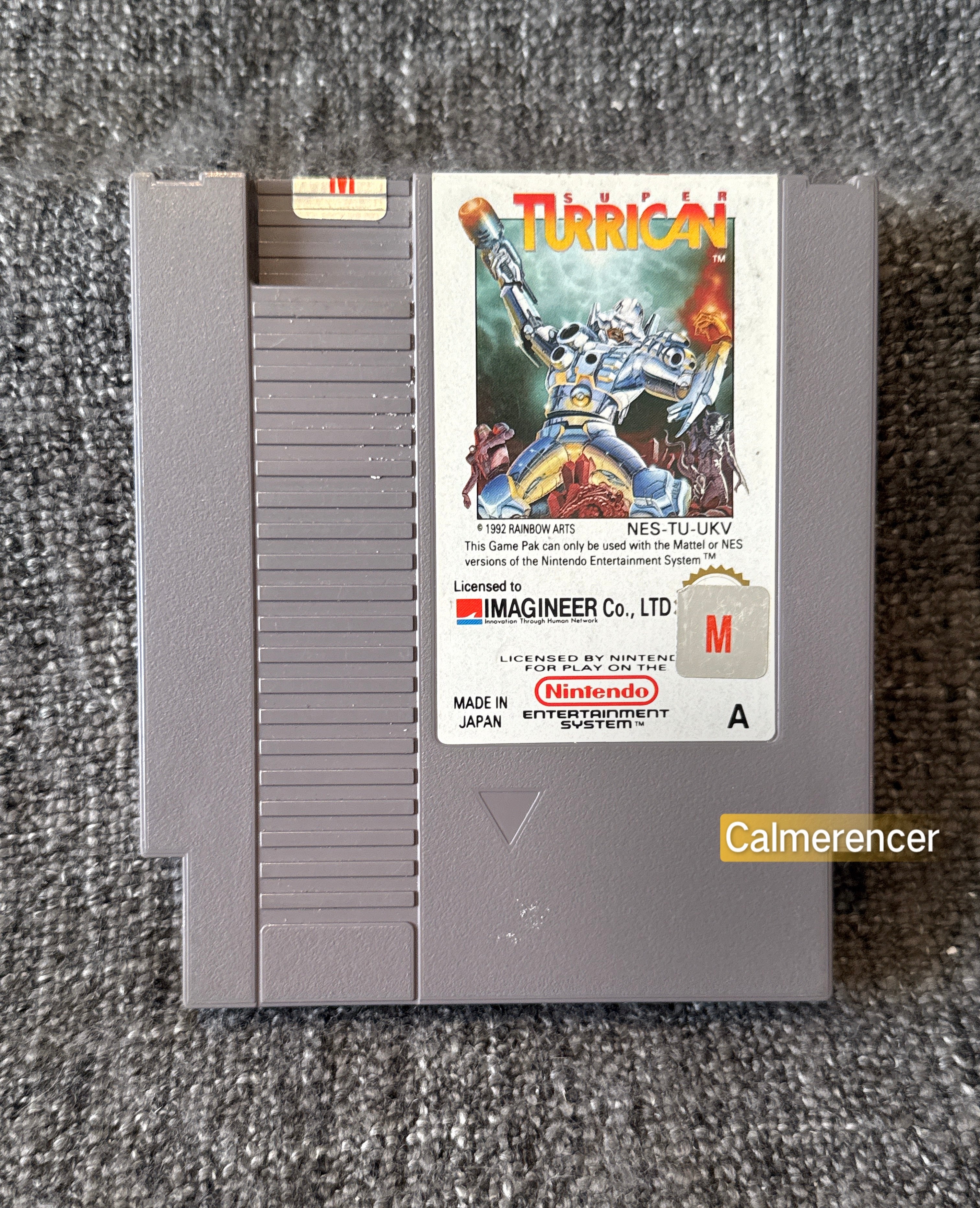 Super Turrican Game - Nes - Nintendo / Entertainment System - Pal Vers ...