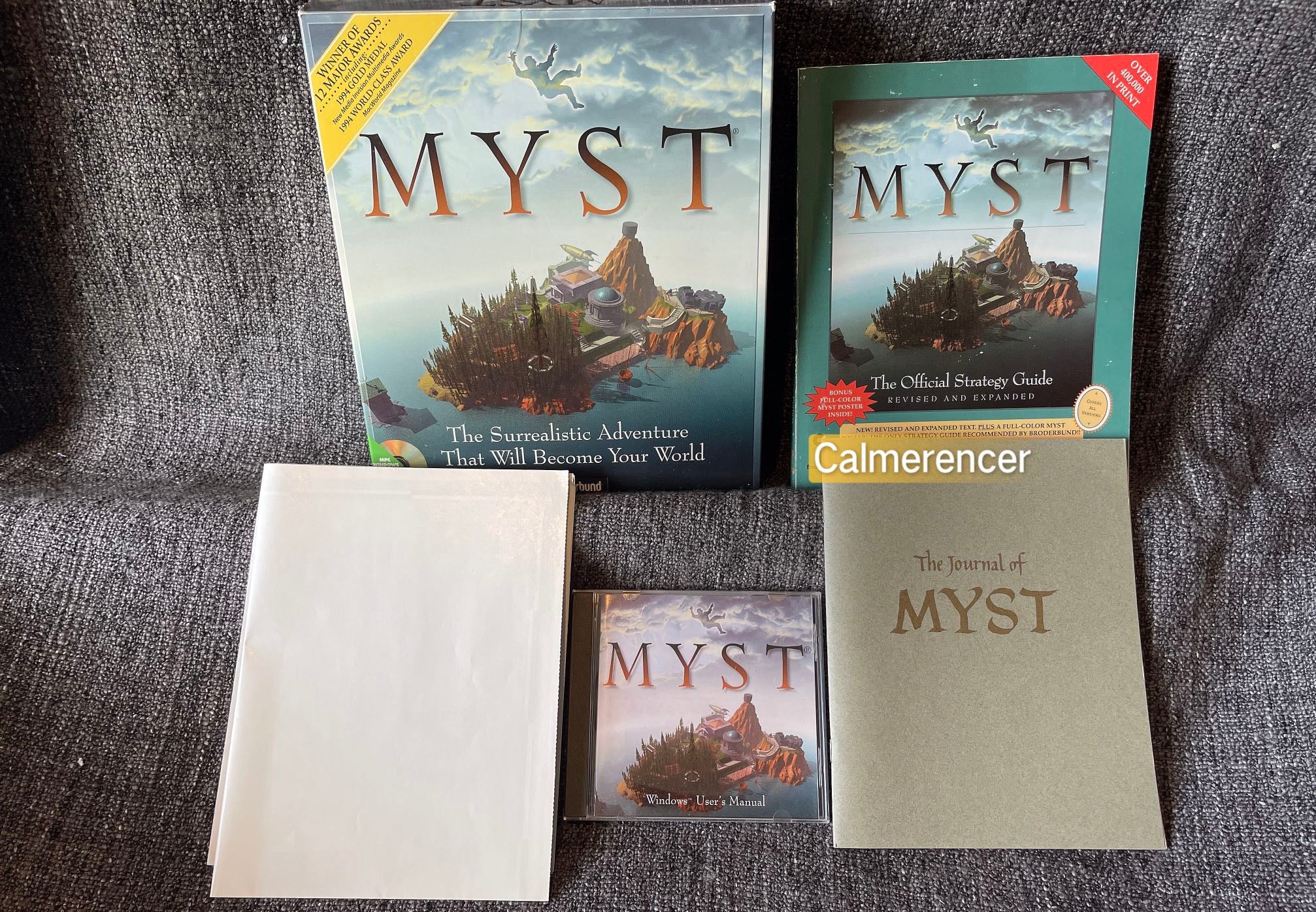 Myst Game - PC - CD ROM - Big Box – The GameFarm Co.
