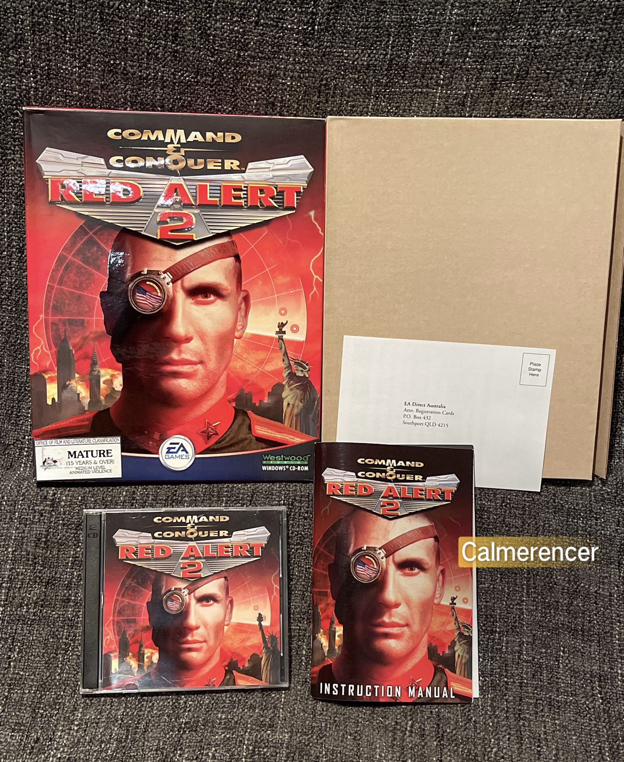 Command And Conquer Red Alert 2 Game - PC - CD ROM - Big Box – The ...
