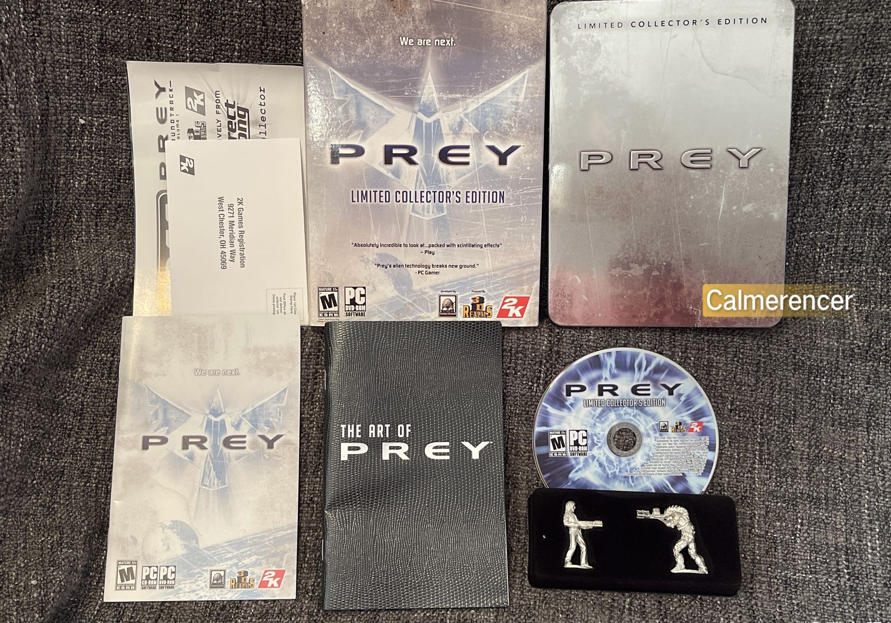 Prey limited collector's edition Game - PC - CD ROM - Big Box – The ...