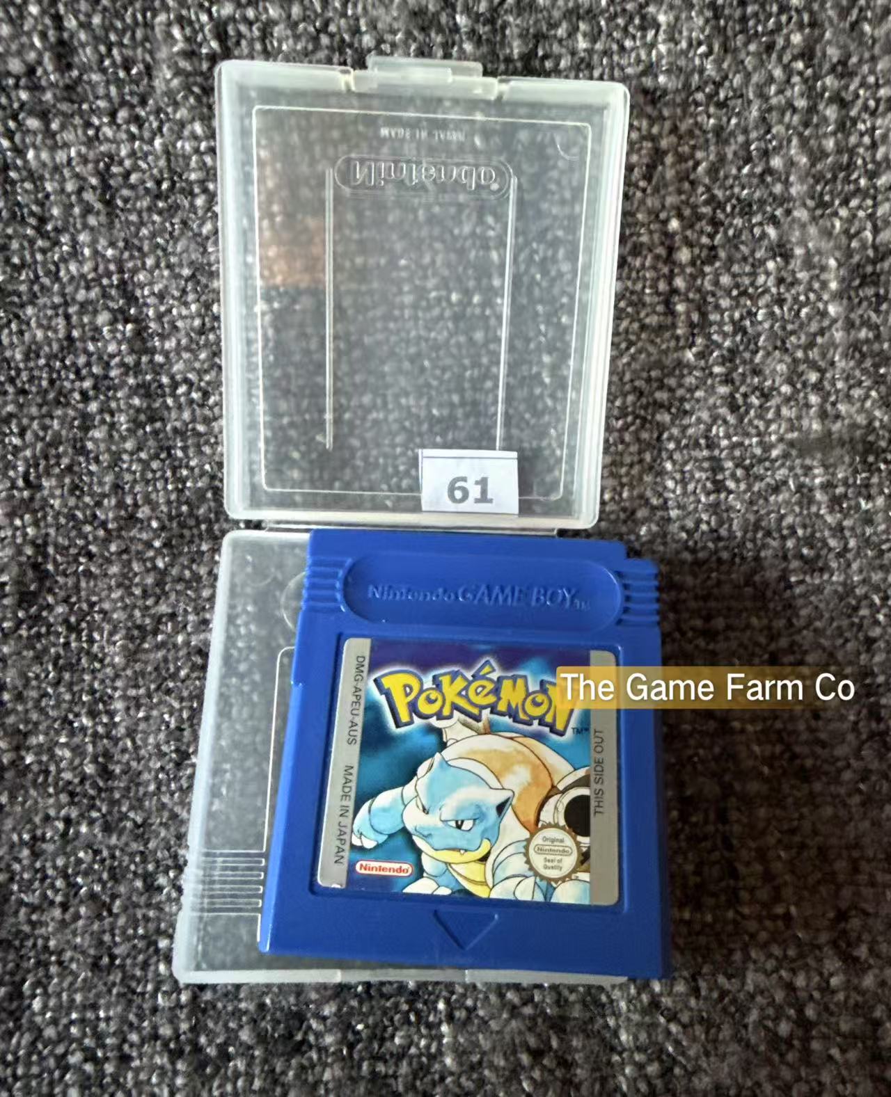 Pokemon Blue Version Game - Nintendo Gameboy – The GameFarm Co.