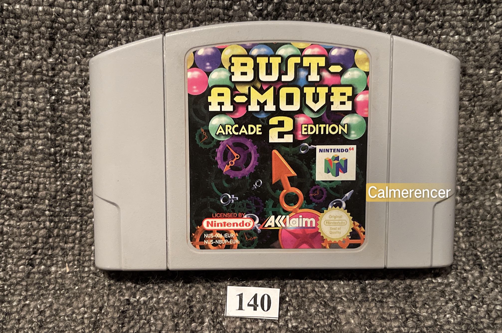 Bust a Move 2 Arcade Edition - Nintendo 64 / N64 - Pal Version – The ...