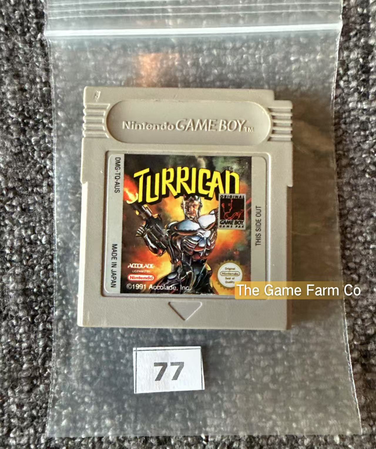 Turrican Game - Nintendo Gameboy – The GameFarm Co.
