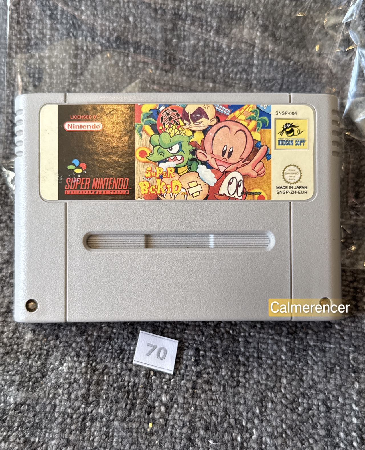 Super BC Kid - Super Nintendo (Snes) – The GameFarm Co.