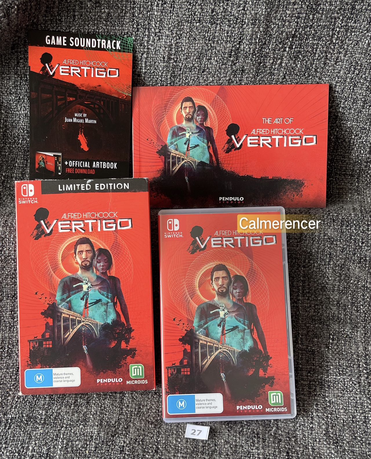 Alfred Hitchcock Vertigo Game - Nintendo Switch – The GameFarm Co.