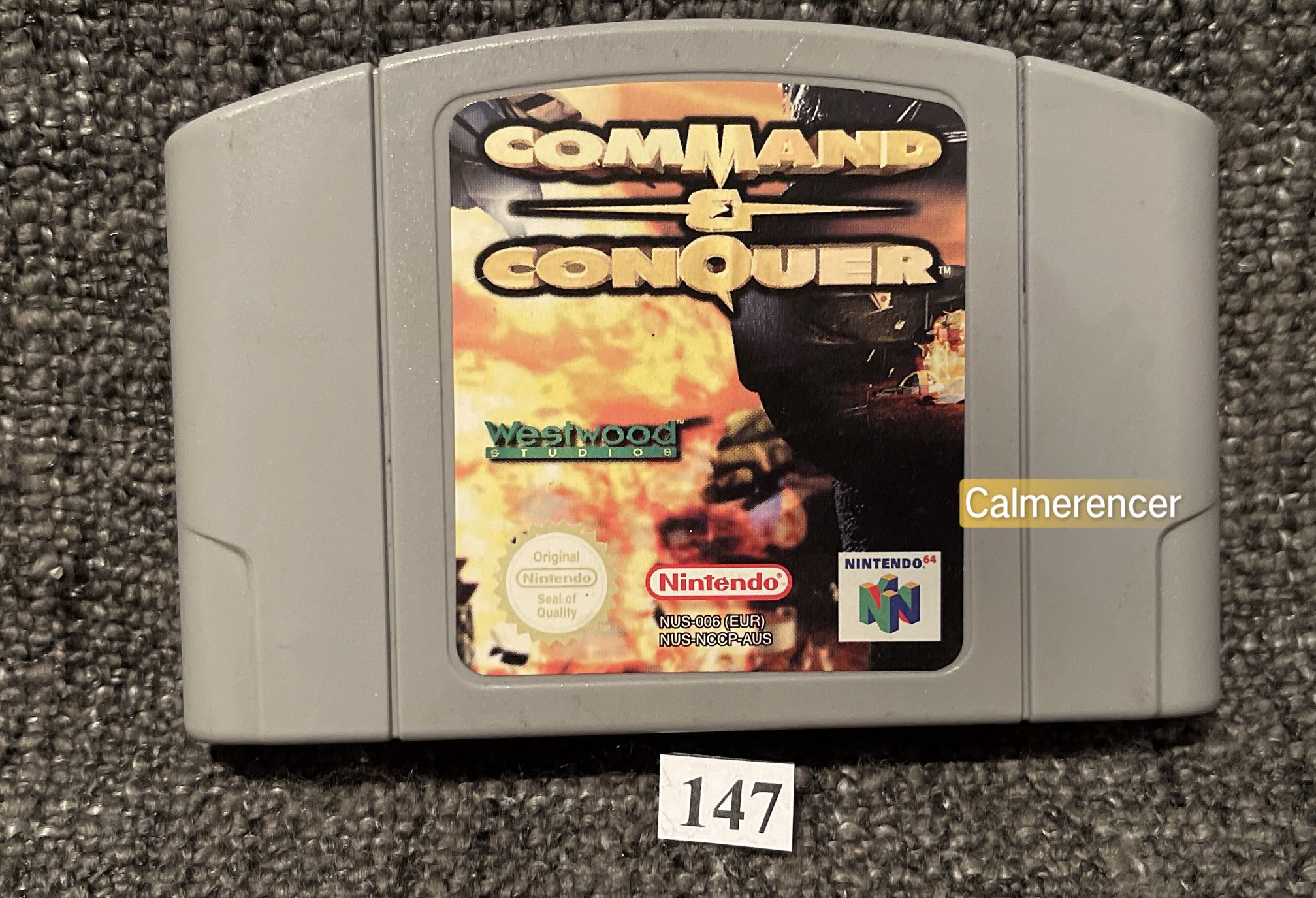 Command & Conquer Game - Nintendo 64 / N64 - Pal Version – The GameFarm Co.