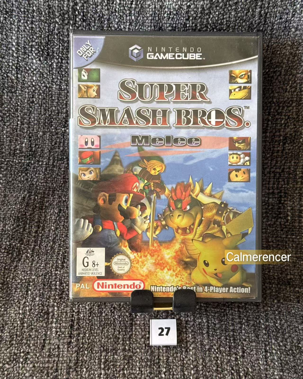 Super Smash Bros Melee Game - Nintendo Gamecube - Pal Version – The ...