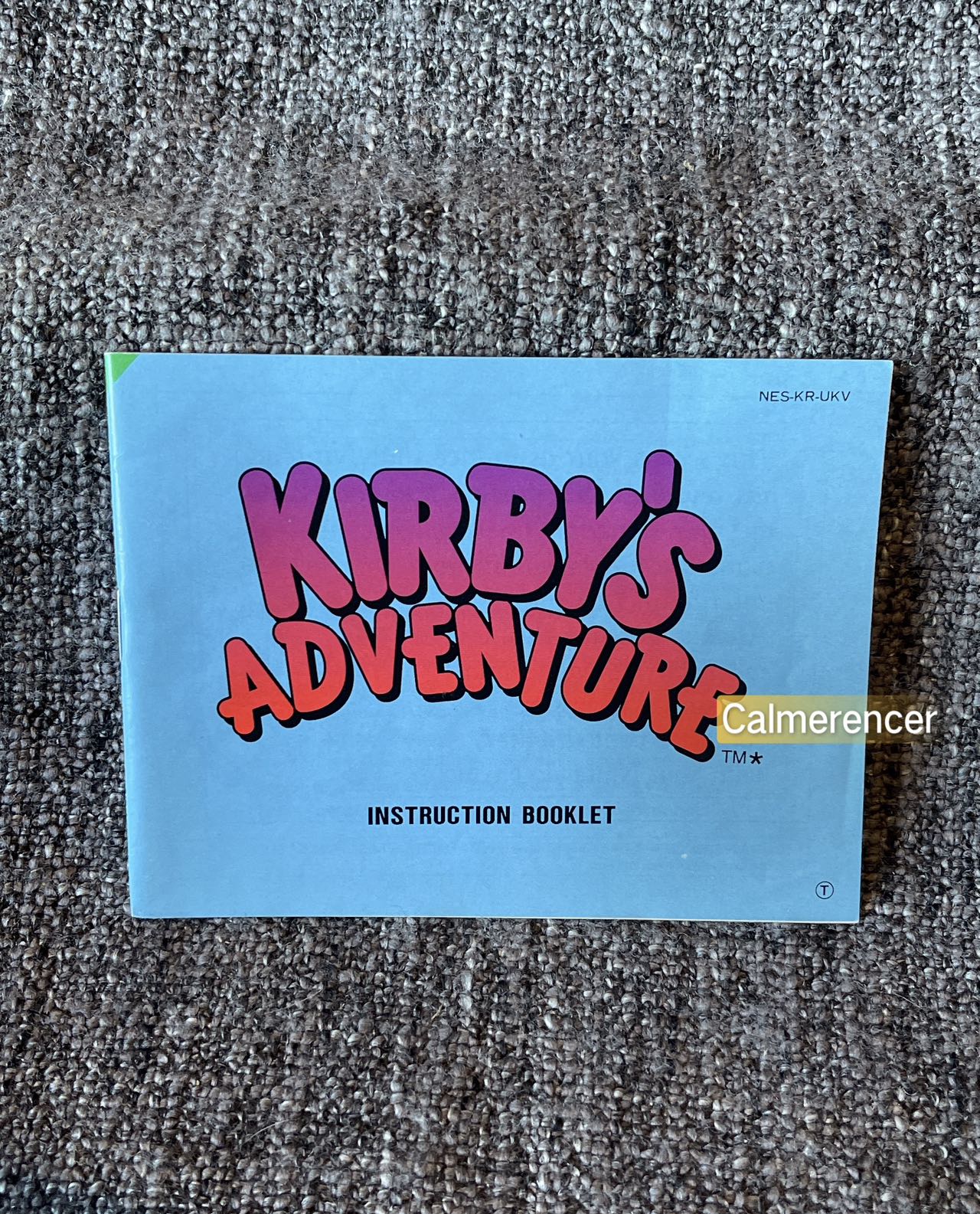 Kirby's Adventure Manual / Instruction Book Only - Nintendo NES - Ente ...