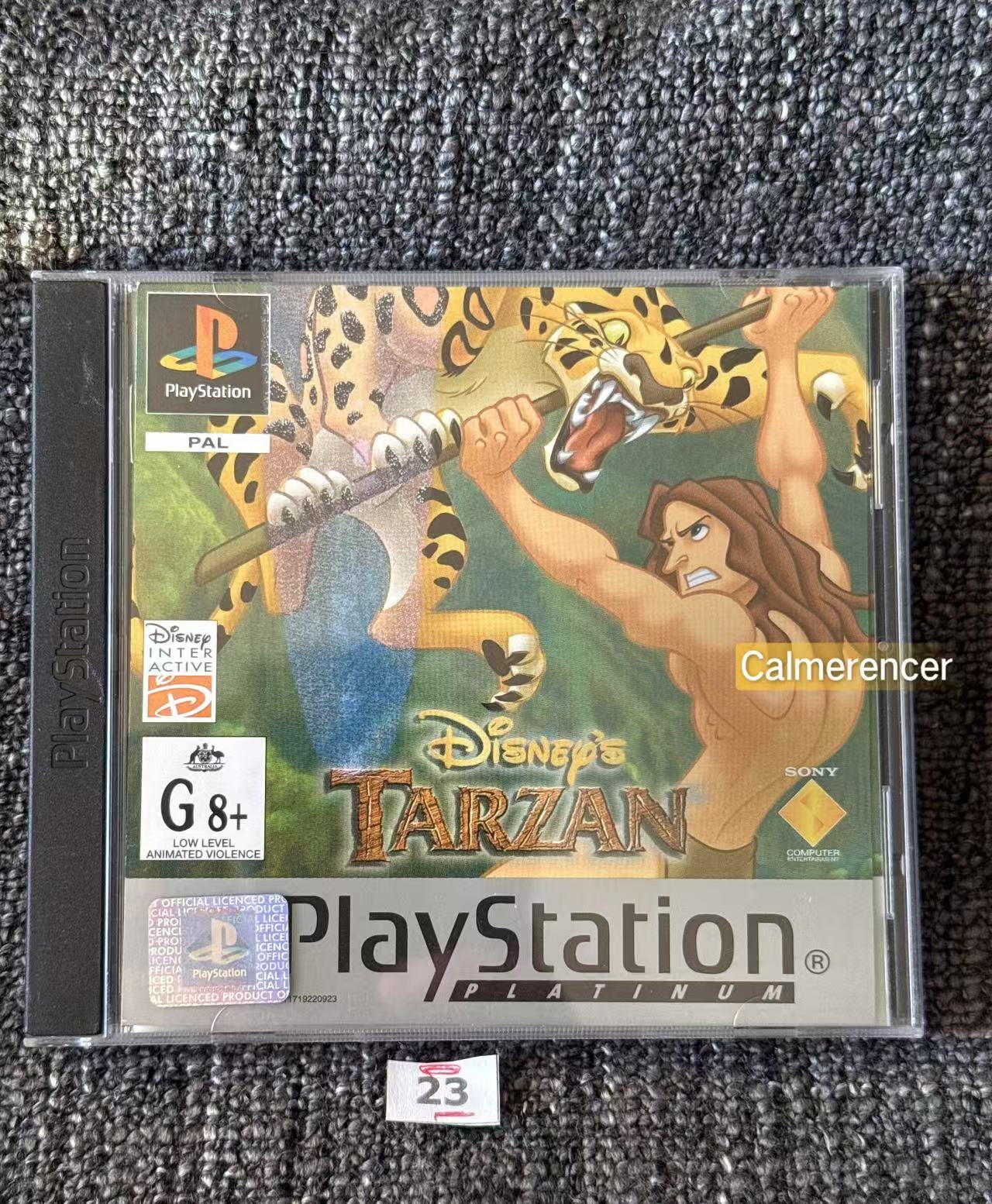 Disney's Tarzan Mint Like - Sony Playstation One (PS1) Game – The ...