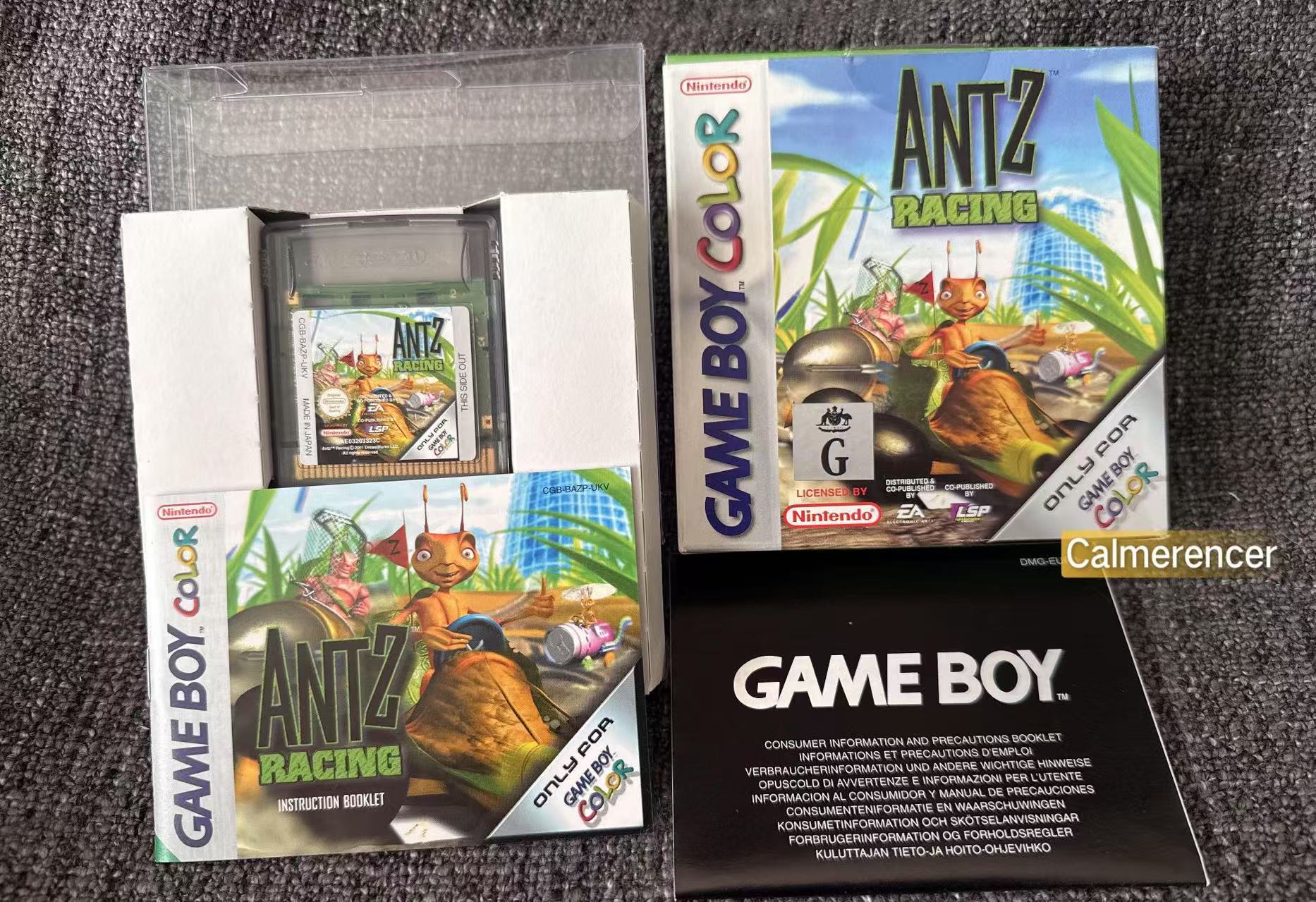 Antz Racing Boxed Game -Nintendo Gameboy color - Pal Version – The ...