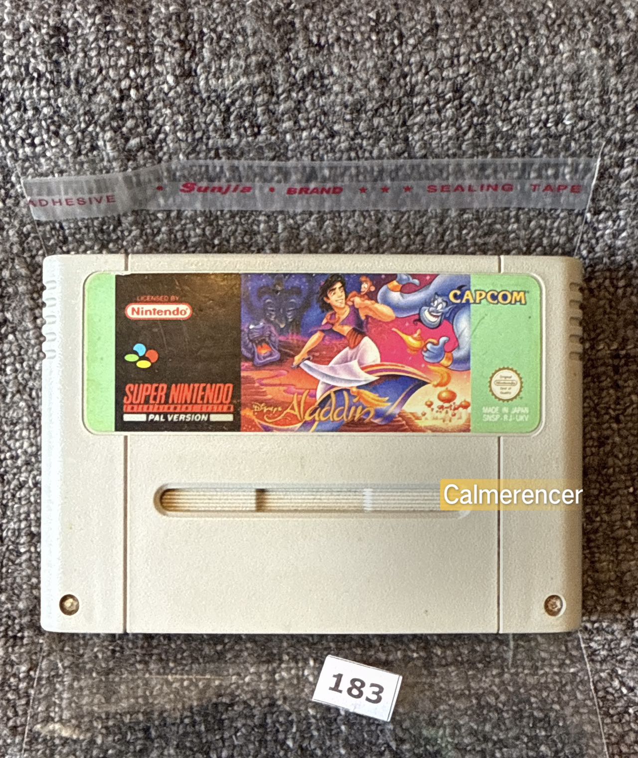 Disneys Aladin - Super Nintendo (Snes) Game – The GameFarm Co.