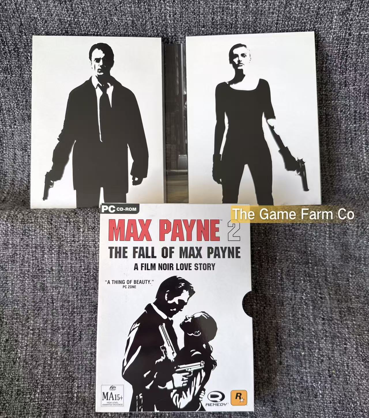 Max Payne 2 The Fall Of Max Payne A Film Noir Love Story Game Boxed ...