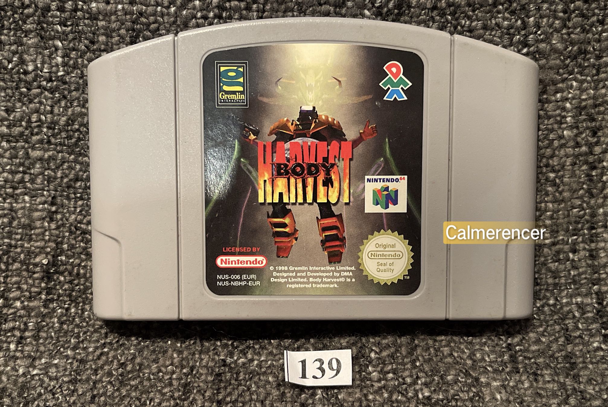 Body Harvest - Nintendo 64 / N64 - Pal Version – The GameFarm Co.