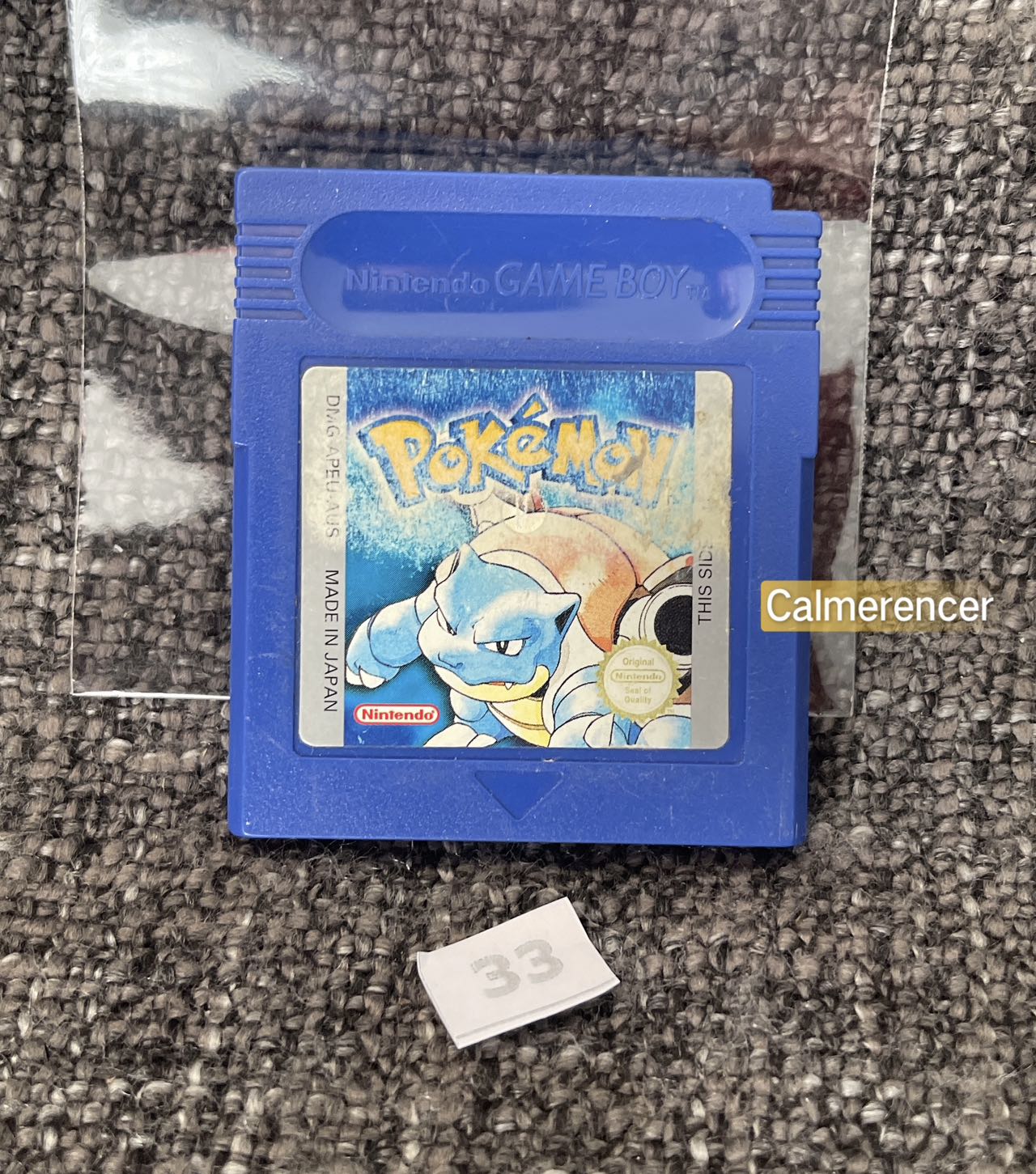 Pokemon Blue Version Game - Nintendo Gameboy – The GameFarm Co.