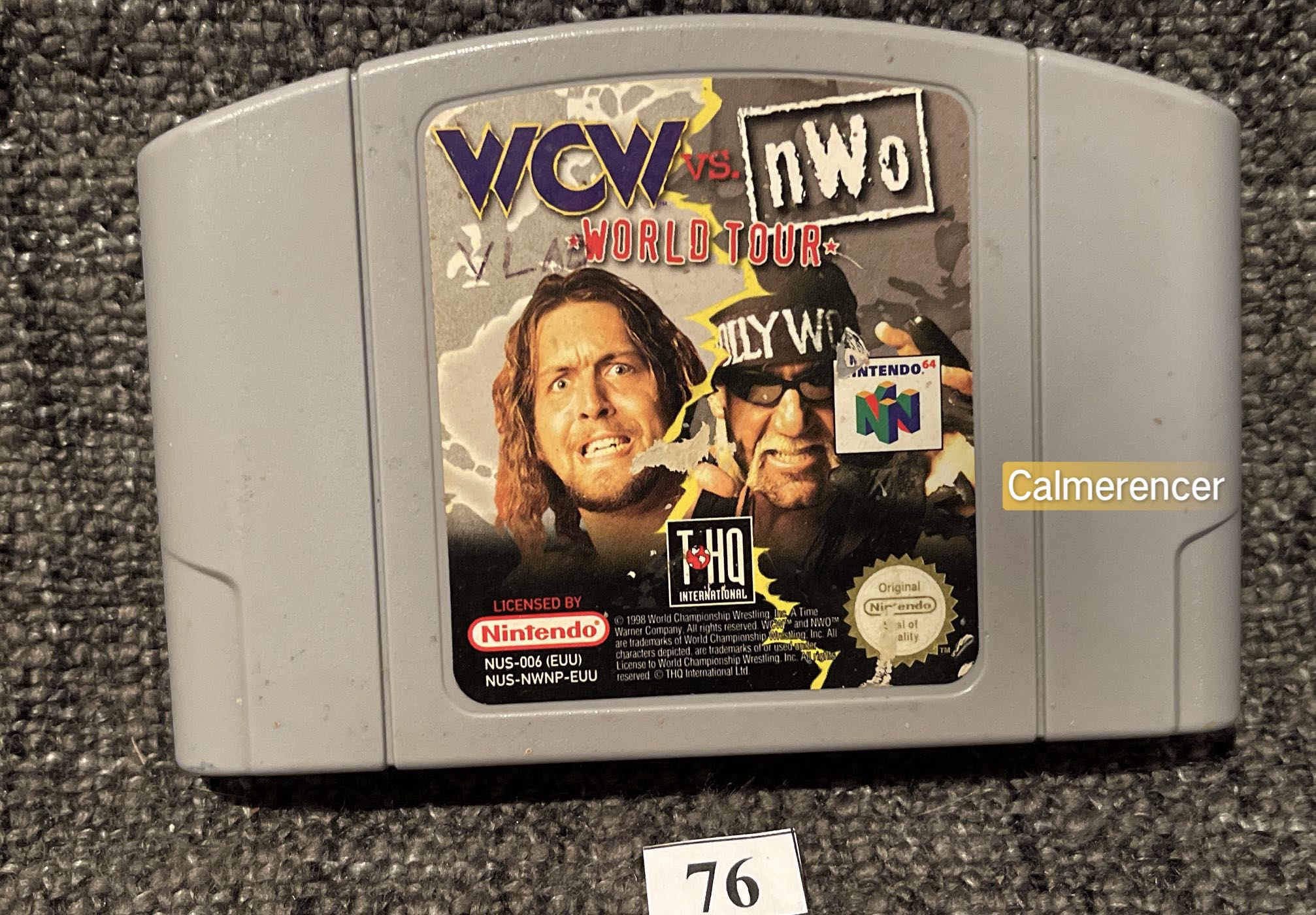 WCW vs nWo World Tour - Nintendo 64 / N64 - Pal Version – The GameFarm Co.