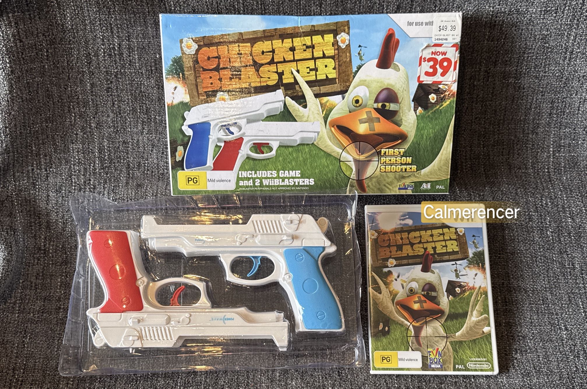 Boxed Chicken Blaster - Nintendo Wii game – The GameFarm Co.